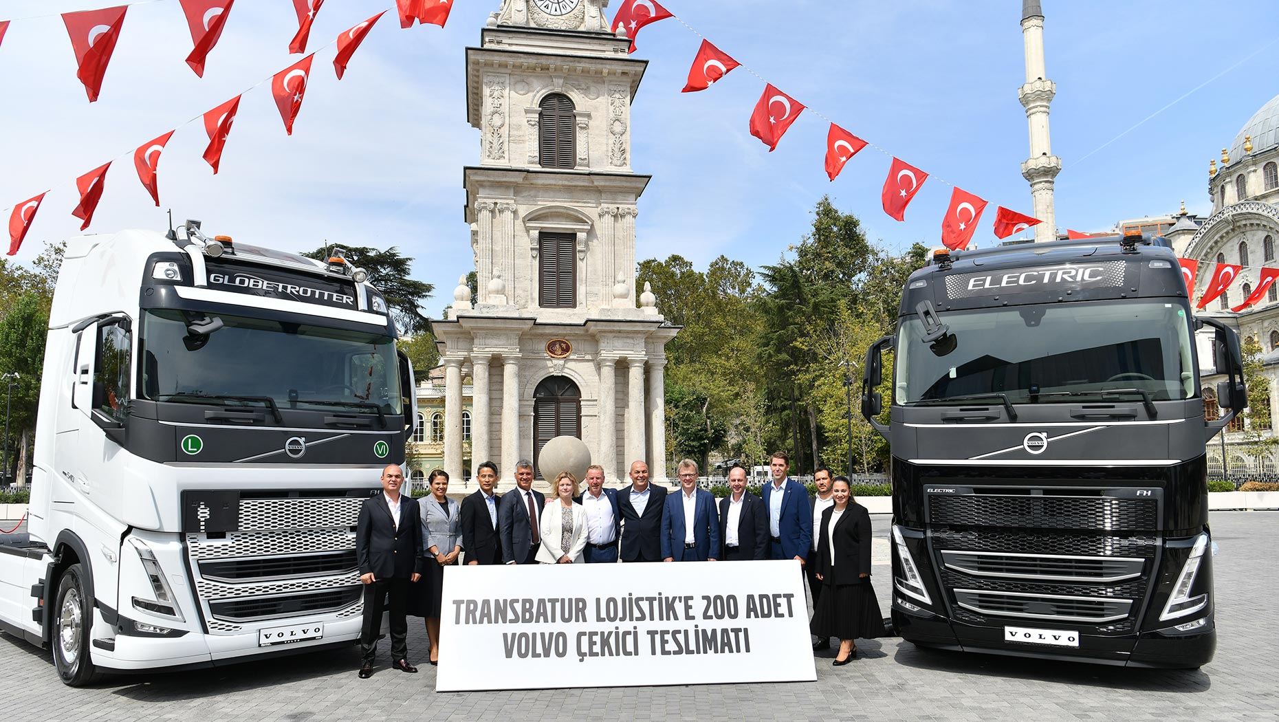 Marubeni Dağıtım ve Servis A.Ş., Transbatur Lojistik’e 200 Adet Volvo ...